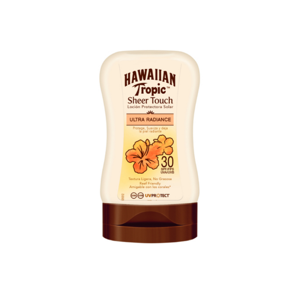HAWAIIAN TROPIC SHEER TOUCH SPF30 LOCION 120ML – MEBA Perfumería